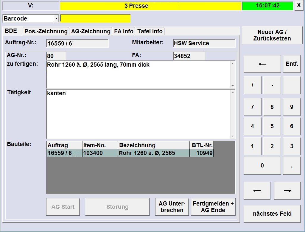 Higge Software GmbH - BDE